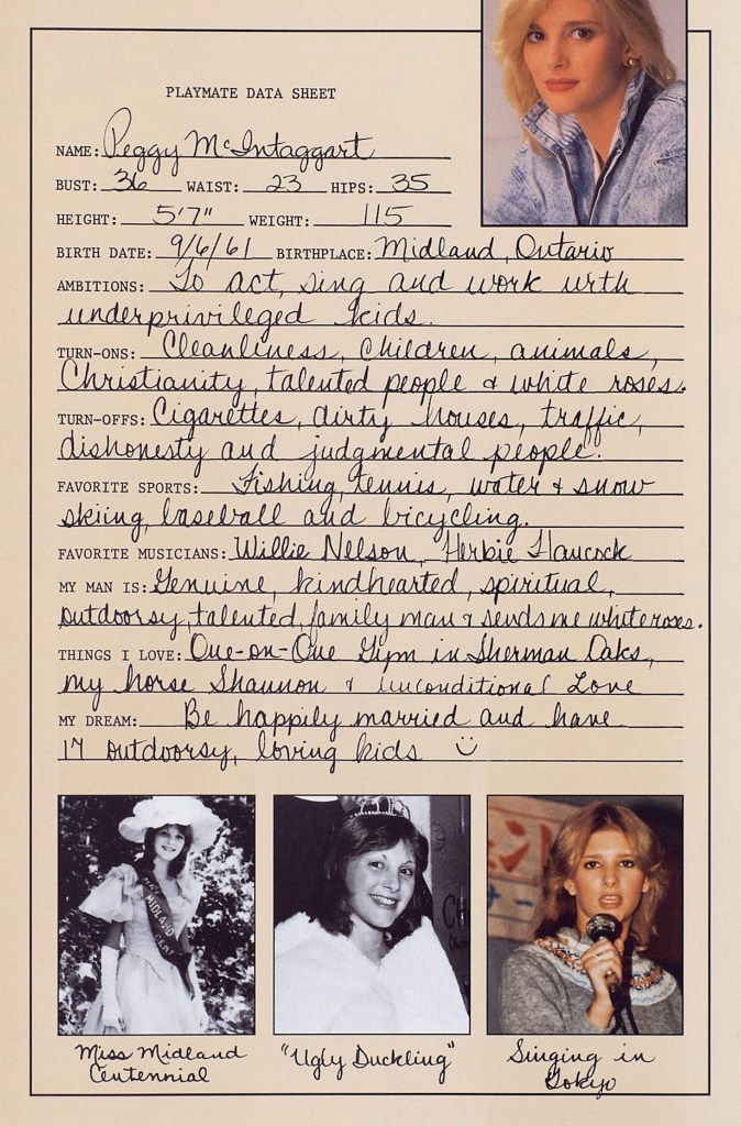 PEGGY MCINTAGGART – CANADA, PLAYBOY, & MK-ULTRA – Fighting Monarch